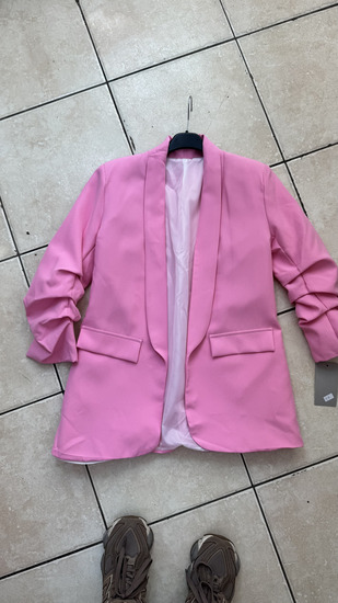 NOVI PRELEPI PINK SAKO UNI( S, M, L)