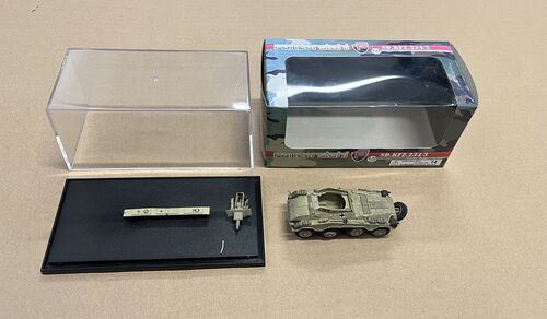NEW! PANZERSTAHL 88016-REKLAMACJA Sd.Kfz.234/3 - 3. Pz.Div. Hungary February 1945-Uszkodzony! / Damaged!