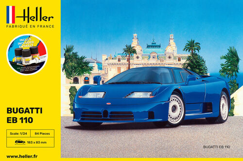 Heller 56738 Bugatti EB 110 - Starter Kit