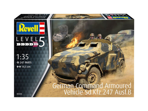 Revell 03335 German Command Armoured Vehicle Sd.Kfz.247 Ausf.B