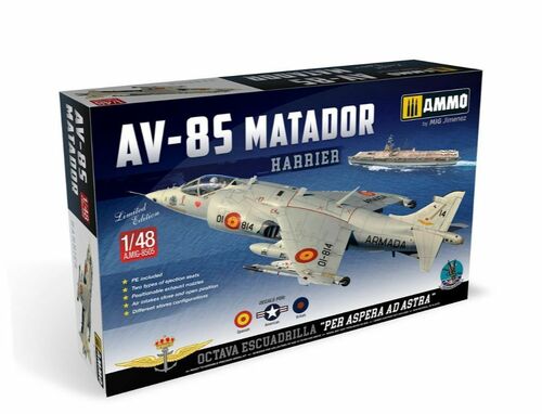 AMMO of Mig Jimenez 8505 Harrier AV-8S MATADOR Spanish, American, British versions