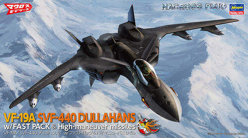 Hasegawa 65870 VF-19 A - SVF-440 Dullahans with Fast Pack & High Maneuver Missiles Macross Plus