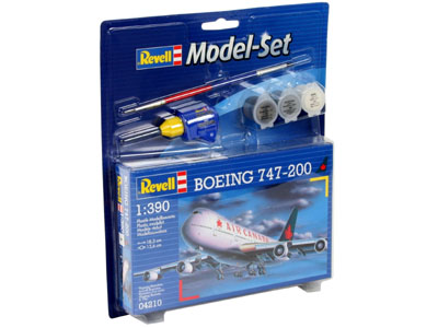 Revell 64210 Model Set Boeing 747-200