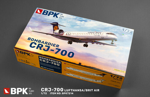Big Planes Kits 7214 Bombardier CRJ-700 Lufthansa/Brit Air