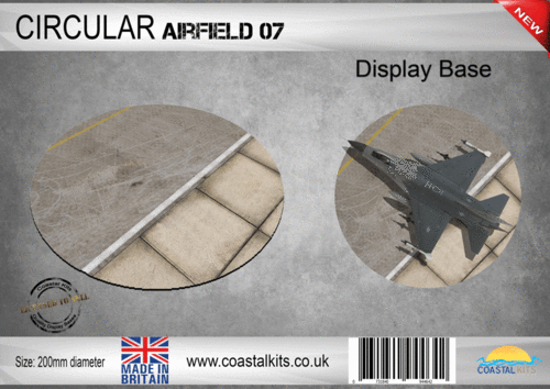 Coastal kits C20041 Circular Display Base Airfield 07 200mm