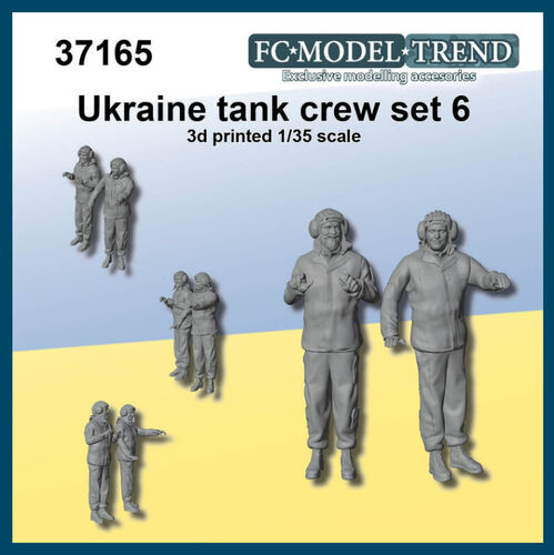 FC ModelTrend 37165 Ukraine Tank Crew Set 6