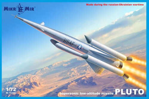NEW! Mikromir 72-032 Supersonic Low-Altitude Missile Pluto