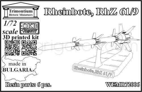 OKB Grigorov WEMR72006 Rheinbote, RhZ 61/9 - German Surface-To-Surface Rocket