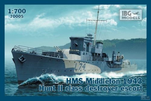 IBG 70005 HMS Middleton 1943 Hunt II class destroyer escort