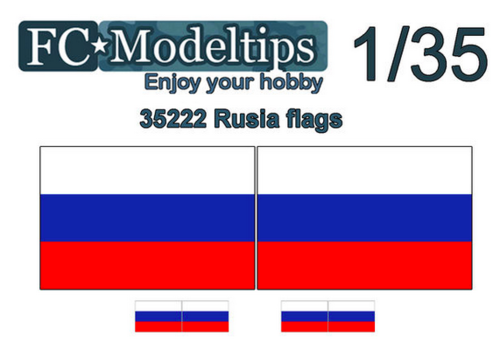 FC ModelTrend C35722 Adaptable flags Russia