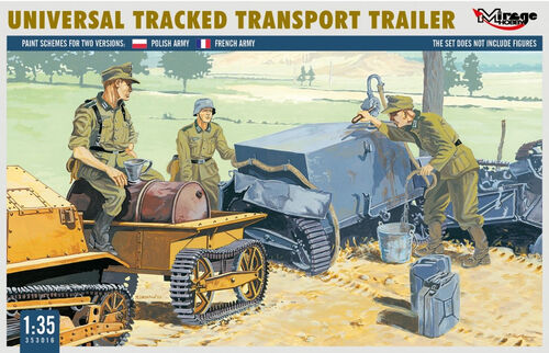 NEW! Mirage-Hobby 353016 Universal Tracked Transport Trailer