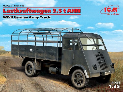 ICM 35416 Lastkraftwagen 3,5 t AHN, WWII German Army Truck