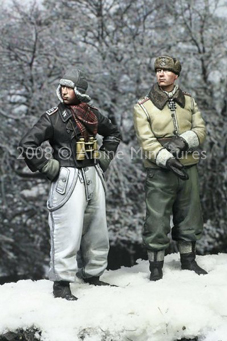 Alpine Miniatures 35059 LAH Officers Kharkov Set #1 (2 figs)