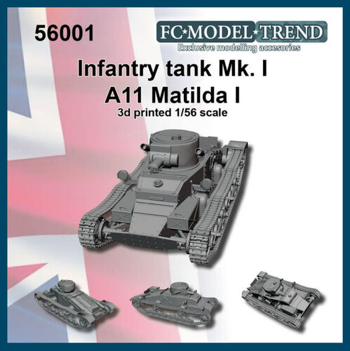 FC ModelTrend 56001 Infantry Tank Mk.I A11 Matilda I