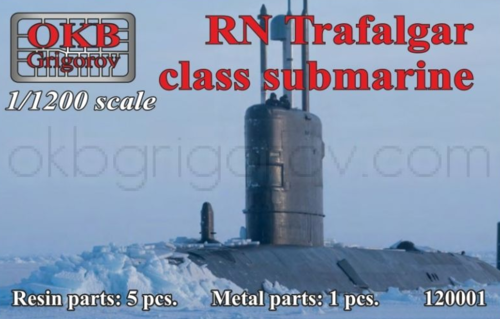 OKB Grigorov N120001 Royal Navy Trafalgar class submarine