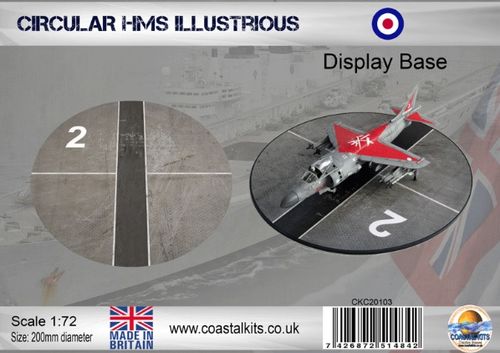 Coastal kits C20103 HMS Illustrious Deck - Circular Display Base (200 mm)