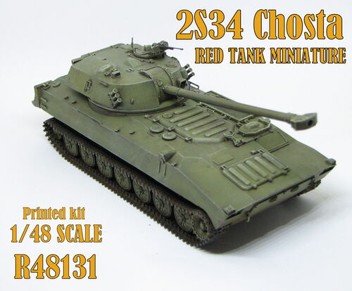 RED TANK MINIATURE 48131 2S34 Chosta