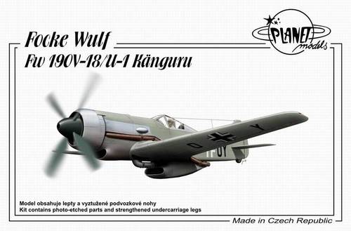 Planet Models 193 Focke Wulf Fw 190V-18/ U-1 "Kangaru"