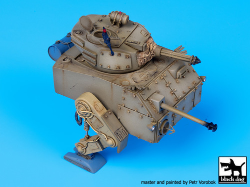 Black Dog SFT72001 XP-M4 Sherman army vers Little John