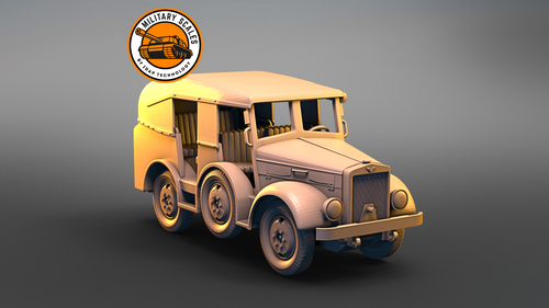 IDAP Technology PMI0157C PZInż 303 Polish Army Off-Road car