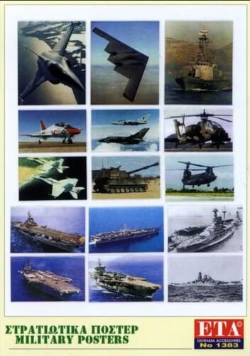 ETA DIORAMA ACCESSORIES 1383 Military Posters
