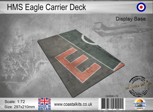 Coastal kits S351-72 HMS Eagle Deck 297 x 210mm