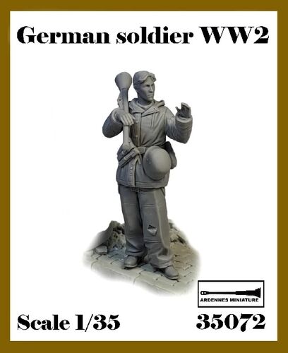 Ardennes Miniature 35072 German Soldier WW2 Vol. 2