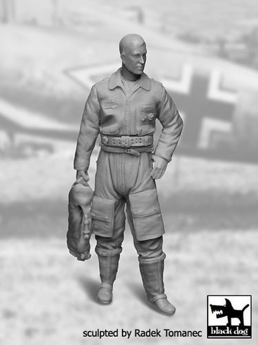 Black Dog F32031 German Luftwaffe pilot 1940-45 N°1