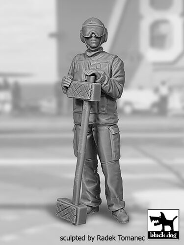 Black Dog F32163 US Aircraft Carrier Deck Crew Set No.5