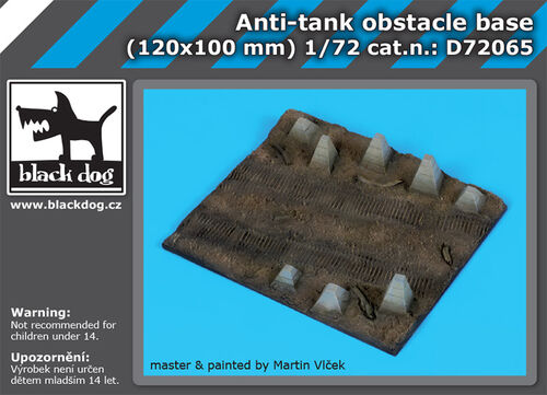 Black Dog D72065 Anti-tank obstacle base