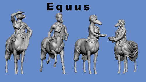 Germania-Figuren 72-SCIFI-140 Equus The Centaurs