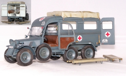 Plus Model 403 German Ambulance Kfz. 31