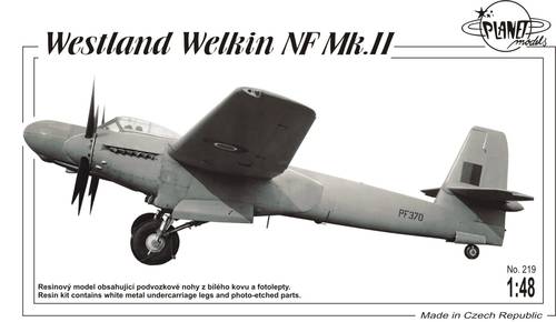 Planet Models 219 Westland Welkin NF Mk.II