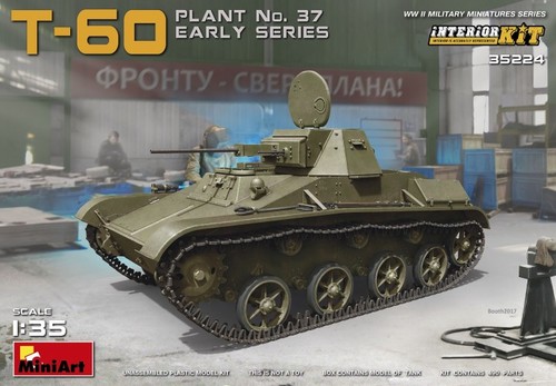 MiniArt 35224 T-60 (Plant No37) early w/interior