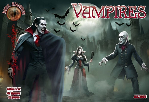 Dark Alliance 72063 Vampires (48 Figures in 12 Poses)