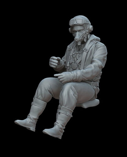 White Stork Miniatures F48022 RAF Hurricane Pilot Part II - Dedicated for Arma Hobby Kits (1 Figure)
