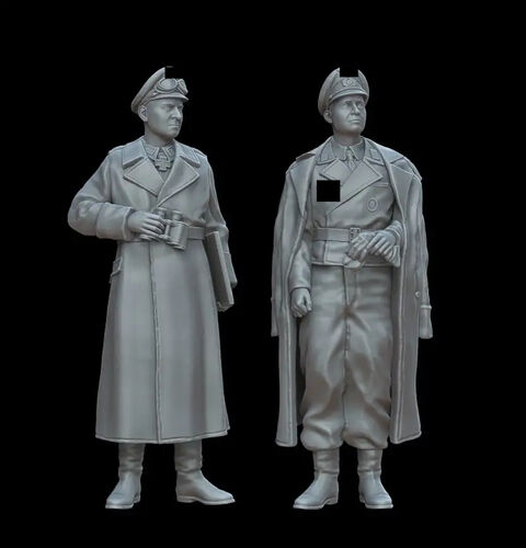 NEW! White Stork Miniatures F72155 German WWII Officers (2 Figures)