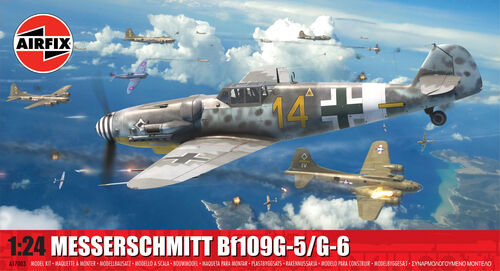 NEW! Airfix 17003 Messerschmitt Bf-109 G-5 / G-6