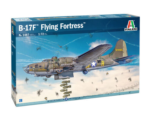 NEW! Italeri 1487 Boeing B-17 F Flyng Fortress