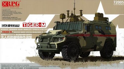 RPG-MODEL 72005 GAZ-233114 Tiger-M Defense Drone Special Operations Model