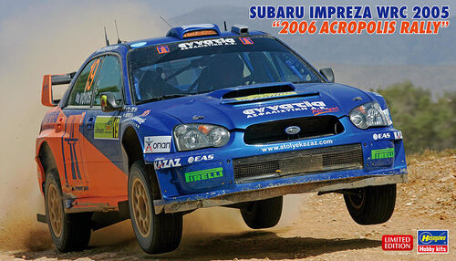 Hasegawa 20774 Subaru Impreza WRC 2005 - 2006 Acropolis Rally
