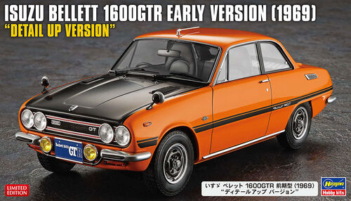 NEW! Hasegawa SP649 Isuzu Bellett 1600GTR Early Version (1969) - Detail Up Version
