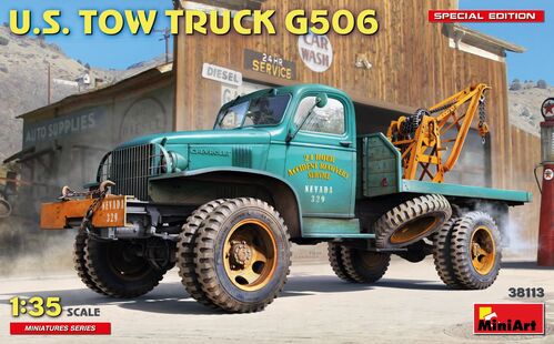 NEW! MiniArt 38113 US Tow Truck G506 - Special Edition