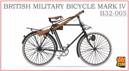 NEW! Copper State Models B32-005 British Military Bicycle Mark IV (3D-Printed)