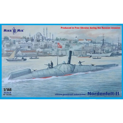 Mikromir 144-040 Nordenfelt-II - Steam Powered Submarine