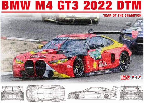 Nunu Model Kit PN24045 BMW M4 GT3 2022 DTM