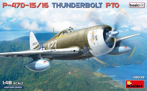 NEW! MiniArt 48039 Republic P-47 D-15/16 RA Thunderbolt (Pacific Theater)