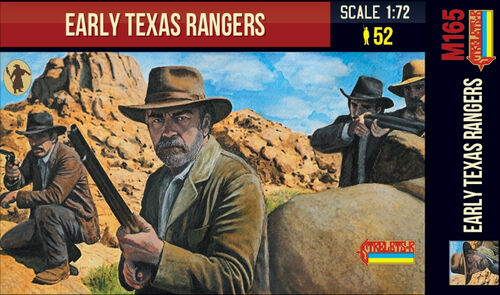 Strelets-R M165 Early Texas Rangers US Wild West (52 Figures)