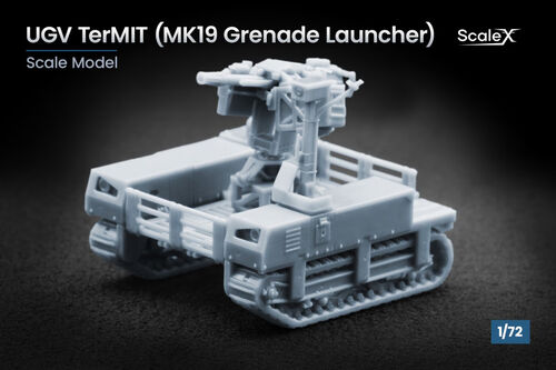NEW! ScaleX VG72007 UGV TerMIT - Mk-19 Grenade Launcher (3D-Printed)