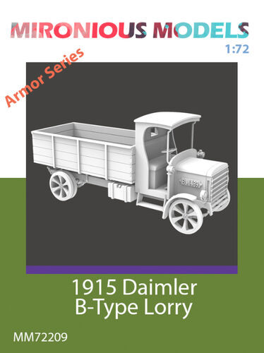 NEW! Mironious Models 72209 Daimler B-Type Lorry (1915)